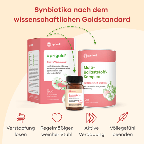 aprigold® - Natürlich gegen Verstopfung und Darmträgheit